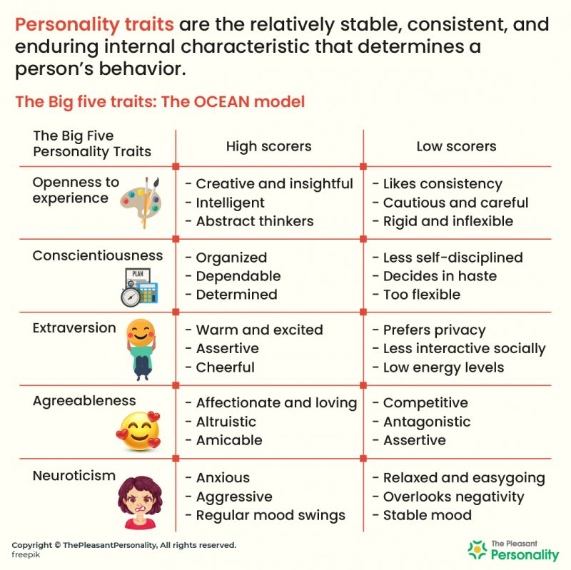 Personality Traits | Big Five Personality Traits - The Essence of You